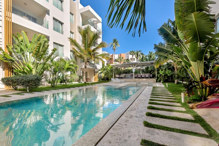 Beautiful 2br Apartment Steps From Beach - Punta Cana
