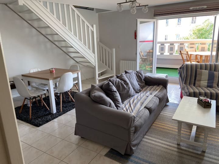 Confortable T3 Duplex Au Calme - Berck