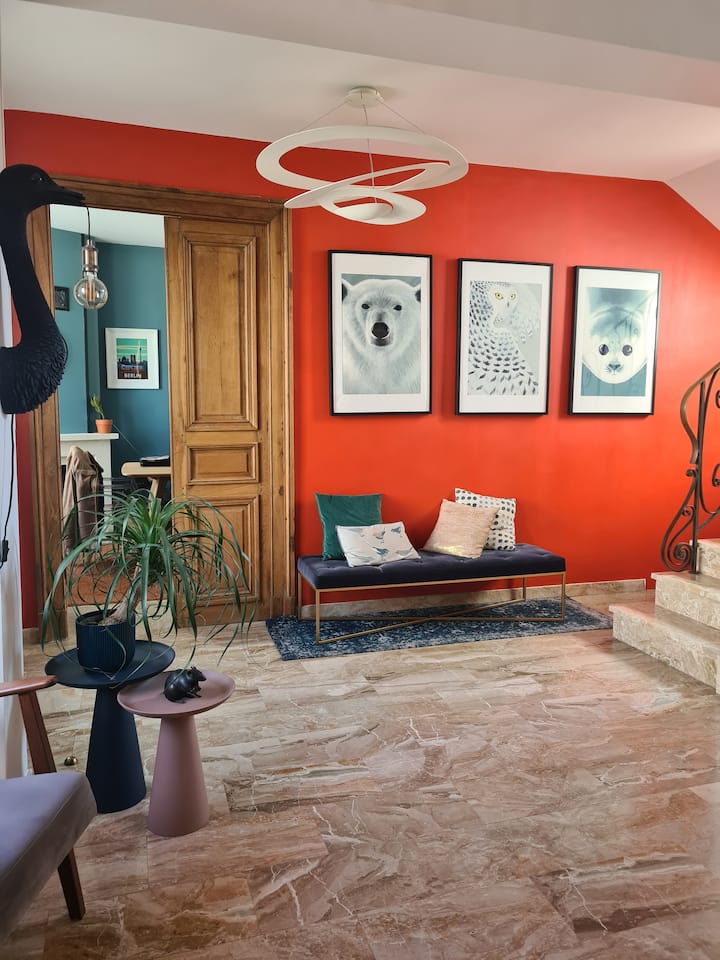 Chambre Spacieuse éQuipée & Espaces Privatifs - Mitry-Mory