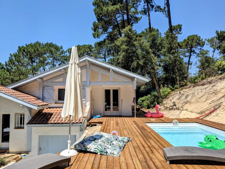 Spacieuse Villa Landaise Rénovée - Seignosse