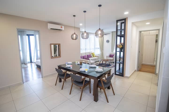 Convenientcityhaven 3br <Privatelift>lrtmidvalley - Kuala Lumpur