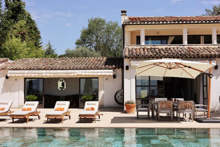 Beautiful Sea View Villa St Paul - Vence