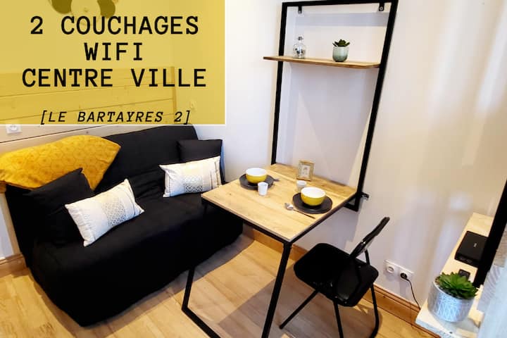 [Le Bartayres 2] Studio Cosy Centre Ville - Lourdes
