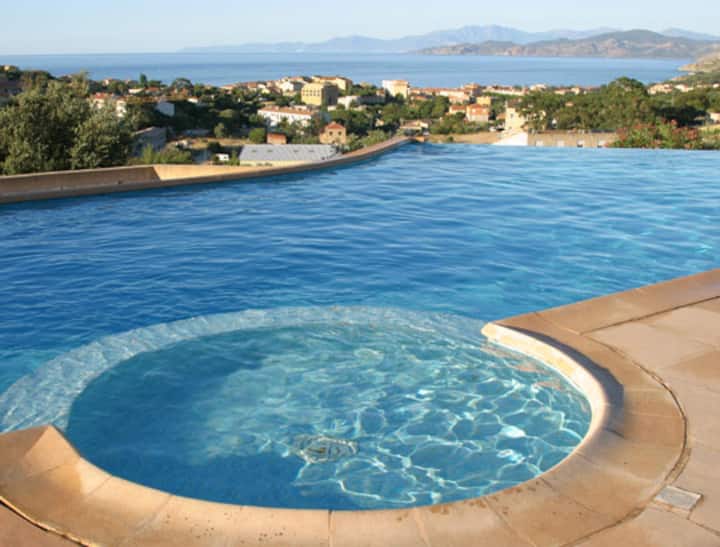50m2 Jardin Terrasse Piscine - L'Île-Rousse