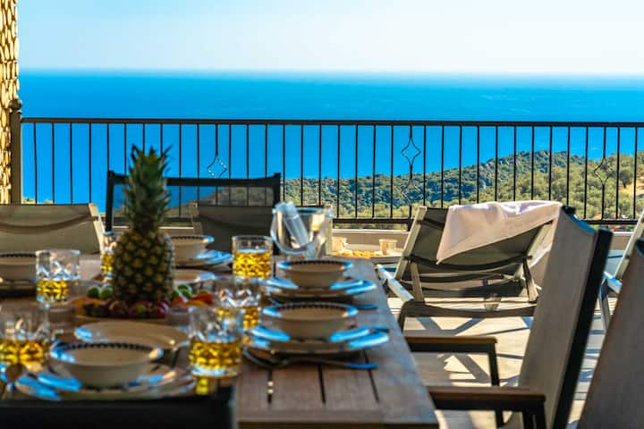 Villa Begonvil - Kaş Kalkan'da Manzaralı Villa - Kalkan