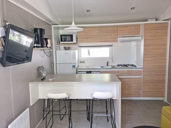 Mobil Home Camping Sables D'or - Agde