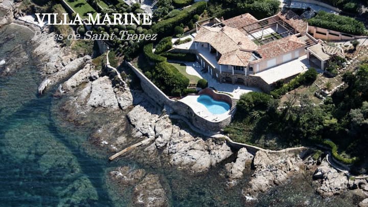 St Tropez Villa Pieds Dans L'eau - Saint-Tropez