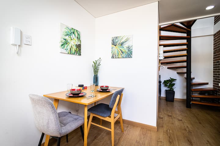 Spacious Modern Loft In Laureles Fast Wi-fi - 메데인