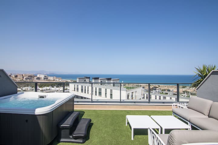 Apartament Z Jackuzzi I Solarium,widok Na Morze. - Isla de Tabarca