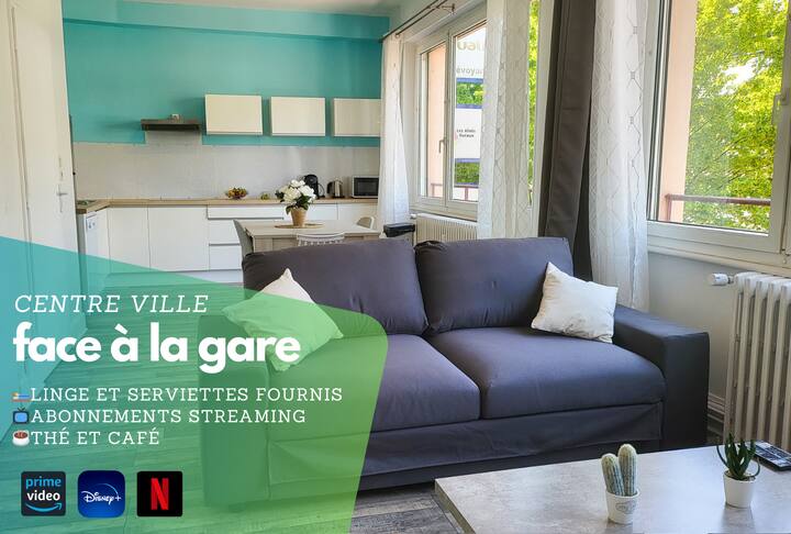 Appartement Confortable - Gare - Épinal