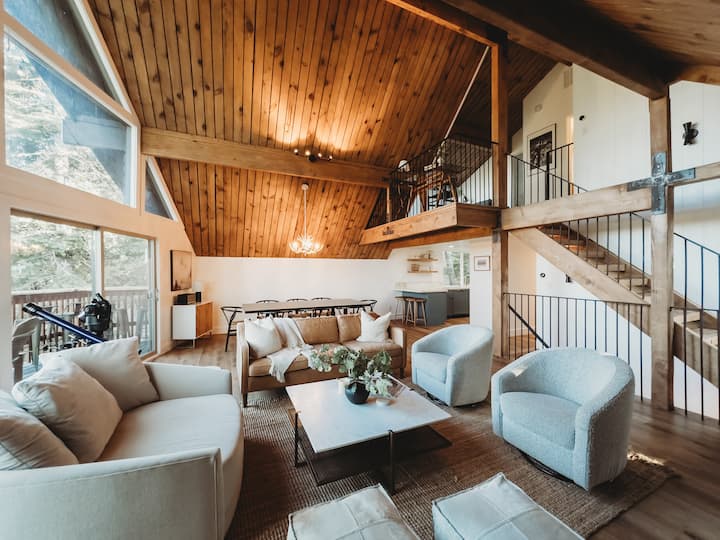 Grizzly Lodge-lake View & Access, Spa/steam, Fire+ - Lake Arrowhead, CA