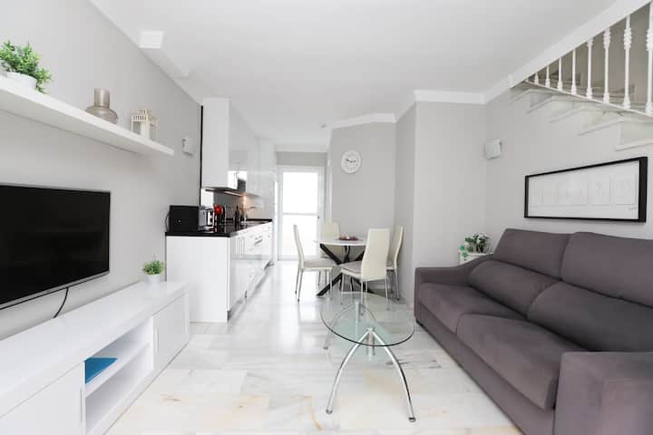 Sunny Townhouse - Great Hotel Facilities - Costa del Sol