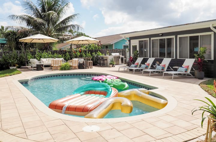 Luxury Coastal Cottage W/ Heated Pool Jupiter Fl - Jupiter, FL