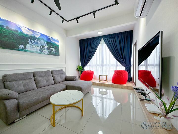 Bali Residences Melaka·2br 6pax Wifi Pool Seaview - Malacca