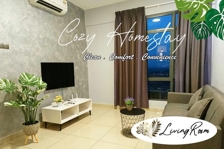 Cozy Home Luxury 3br Jb Austin 6-8pax - Johor Bahru