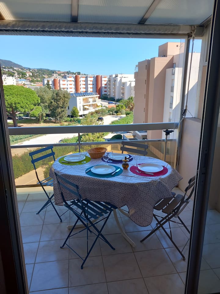 Proche Plage + Clim + Parking – Séjour Parfait à 4 - Le Lavandou