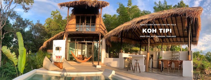 Koh Tipi, Cosy Sunset View Villa - Ko Pha Ngan