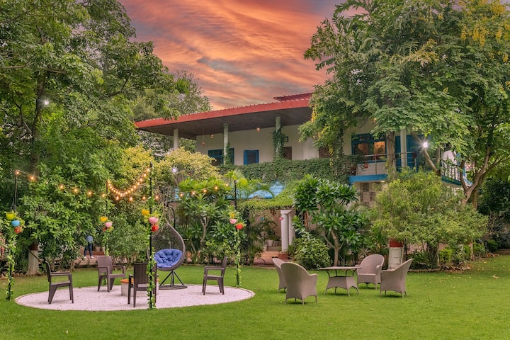 Sukoon Farm - A Lush Green Luxurious Stay - Delhi
