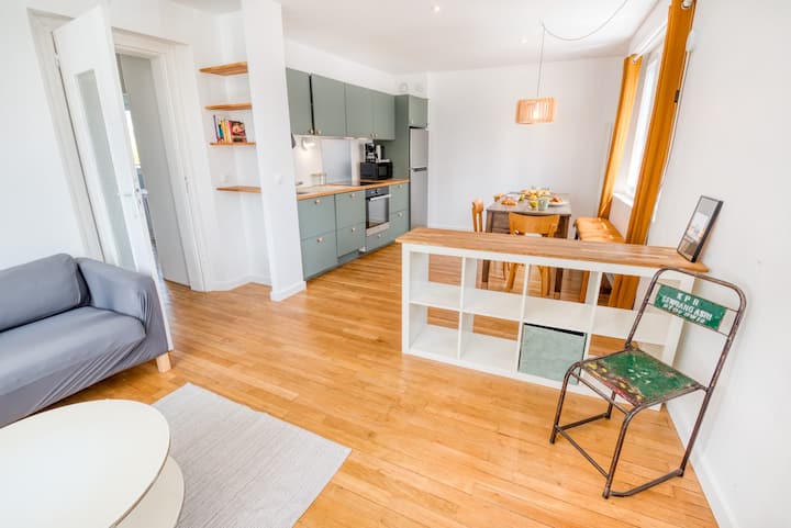 Paisible T3 Central & Lumineux Par Groom* - Lorient