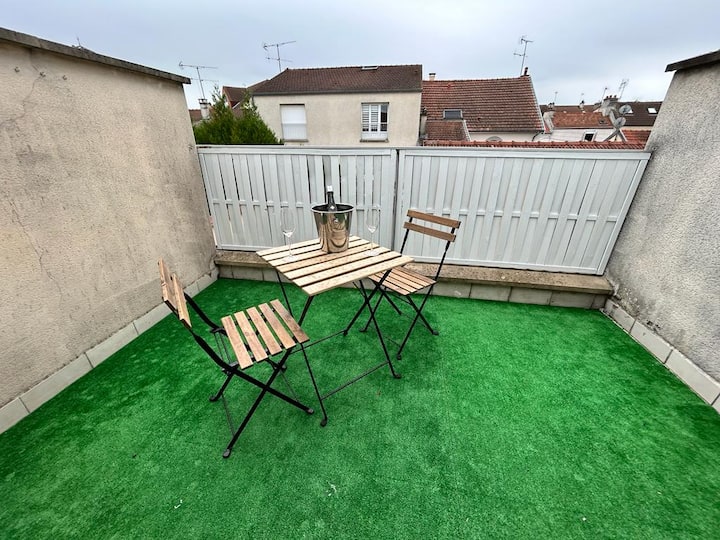 Belin Cool Terrasse Et Parking Proche Centre Ville - Reims