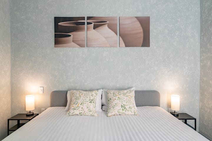 Cozy Loft With King Size Bed And Home Office - 墨西哥城