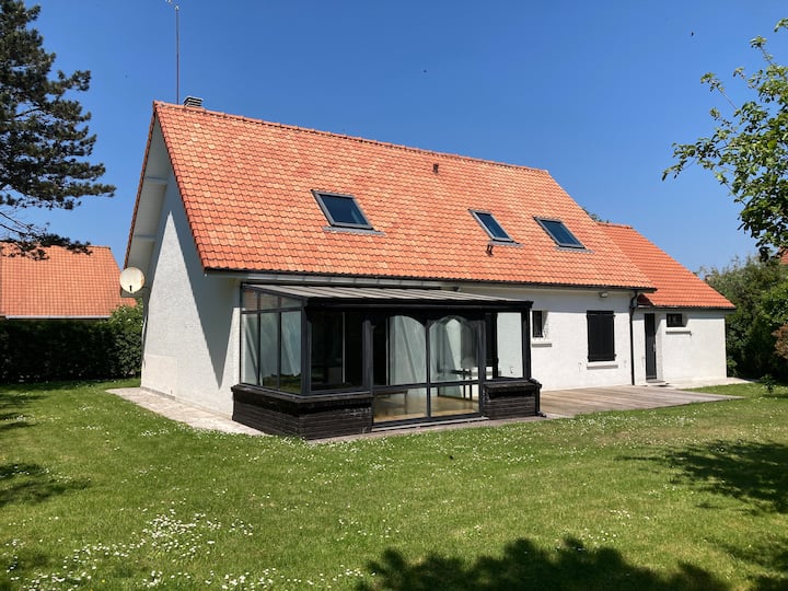 Maison Avec Jardin, 5 Ch, 11p, à 2 Pas De La Mer - Wissant