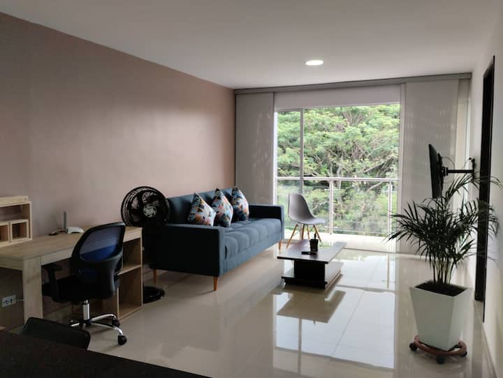 Bright Apartment With Balcony - Cali