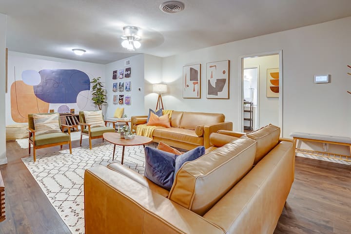*Retro Chic & Cozy Hideaway 5 Min From The Heights - Independence Heights - Houston