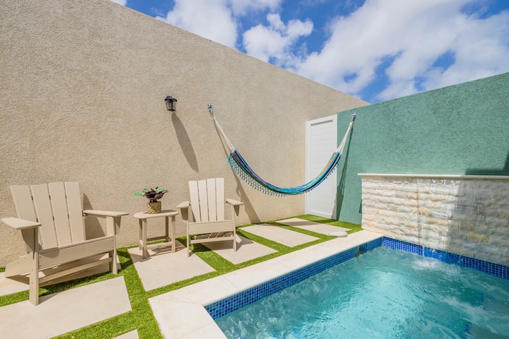 New Amazing Studio W/ Plunge Pool, Hammock & Grill - Aruba