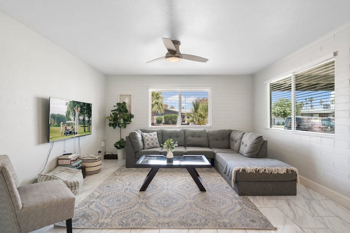 Chic Scottsdale Apt 1 |Fashionsquare|oldtown|4plex - Phoenix-Sky-Harbor Airport (PHX)