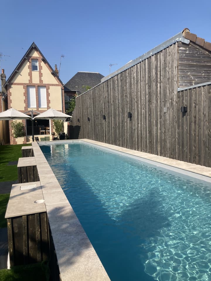 Maison Avec Piscine à Deauville - Blonville-sur-Mer