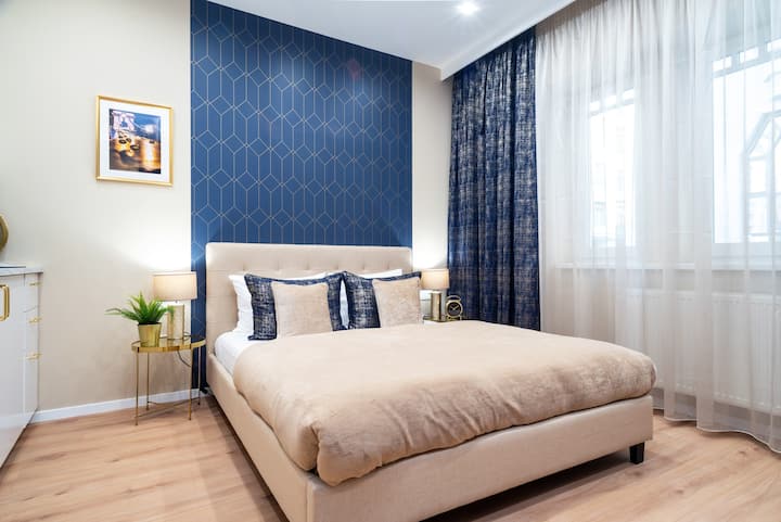Luscious 4* Luxe Studio I In Central For 2 I Ntflx - Budapest