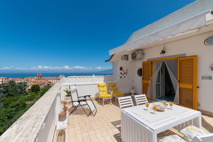 La Terrazza Di Zia Pa Modern Central Flat& Terrace - Sorrento