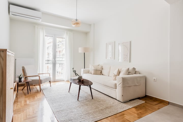 Stylish & Luminous 1br Apartment In Pangrati - Atenas