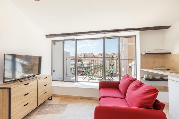 Appart Avec Rooftop Vue Halles - Toulon
