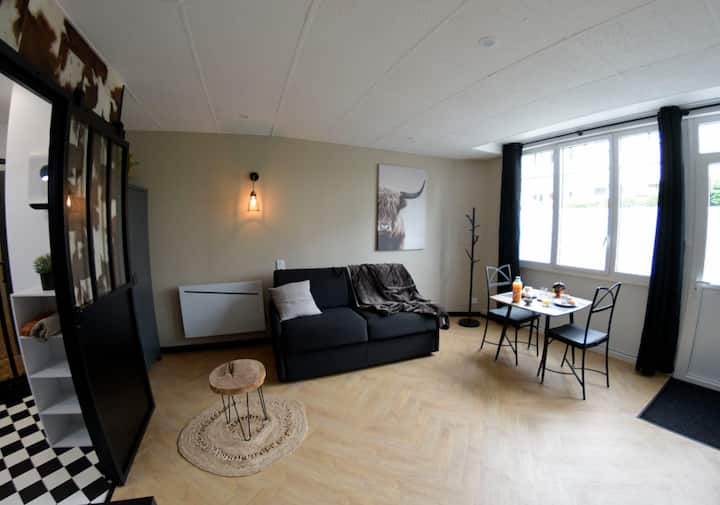 Studio "Les Remparts" Proche De La Baie De Somme - Eu