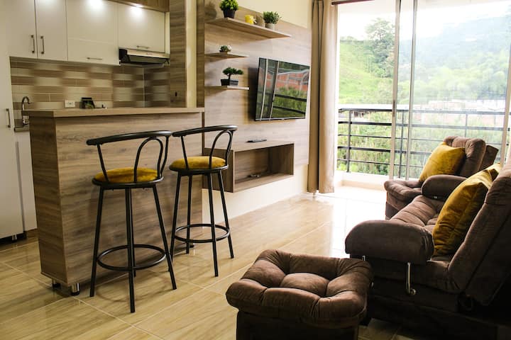 Hermoso Tranquilo Apartamento Con Vista Campestre - Dosquebradas