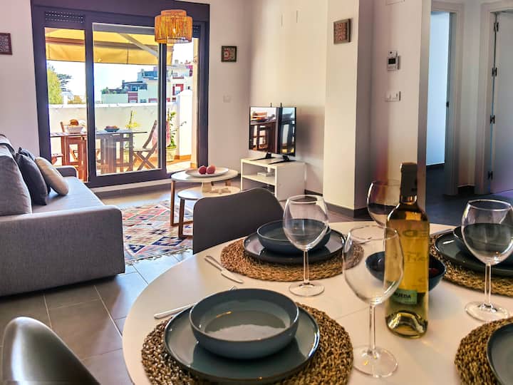A&a Bright Apartment: Casa Costa Tropical - Salobreña