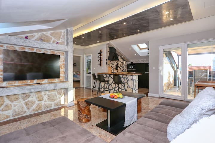 Zaton Beach 5 Unique Sun Terrace Sea View - Nin