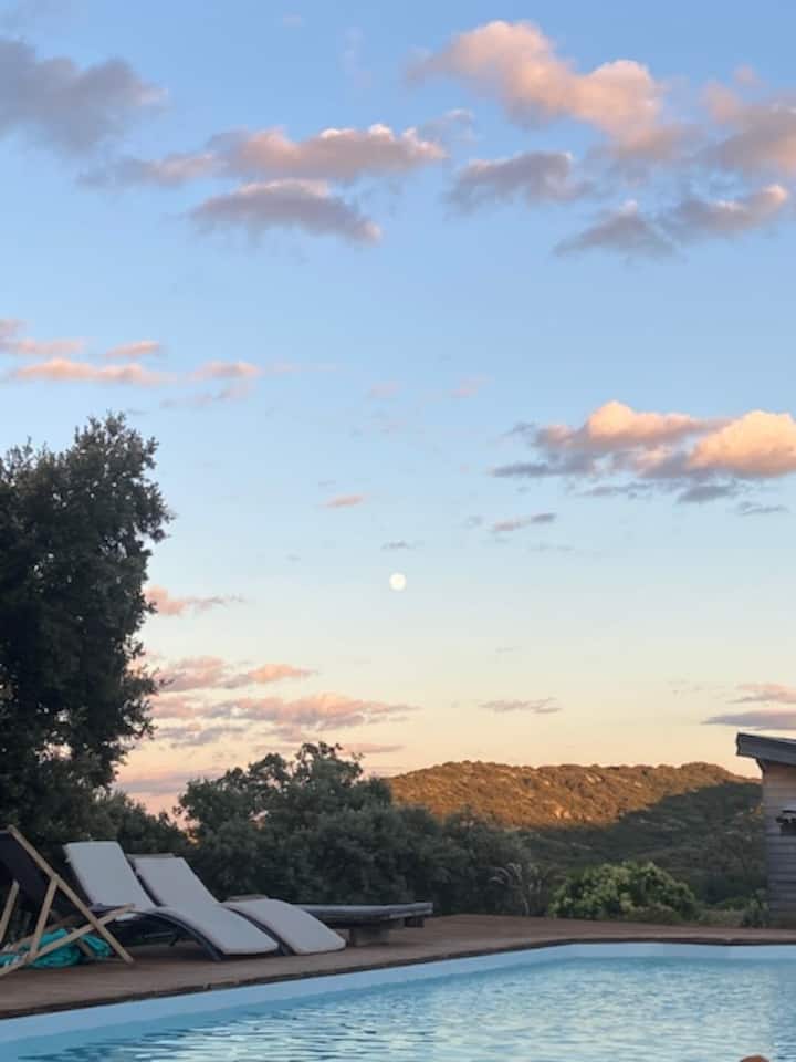 Maison Avec Piscine En Campagne - Saint-Laurent-des-Arbres