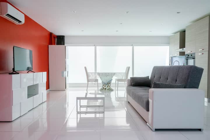 Playa Jacuzzi  Parking Apartamento Castelldefels - Castelldefels