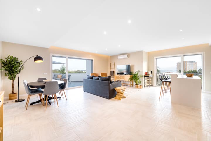 Terraza Living - Big Terrace, Bbq & Rooftop Pool - Nazaré