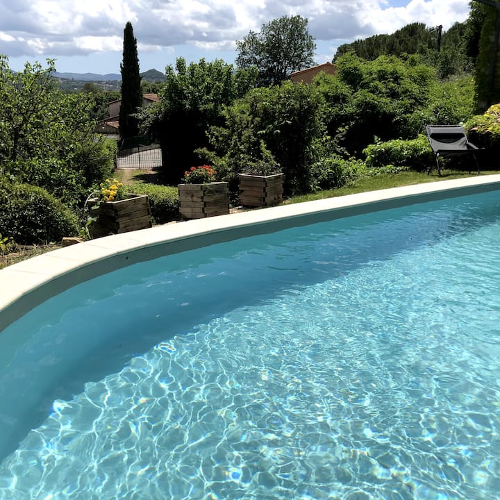 Authentique Mas Provencal Avec Piscine & Jardin - Vidauban