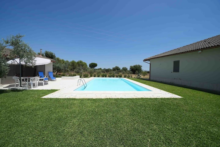 Accogliente Villa Con Piscina - Sicily