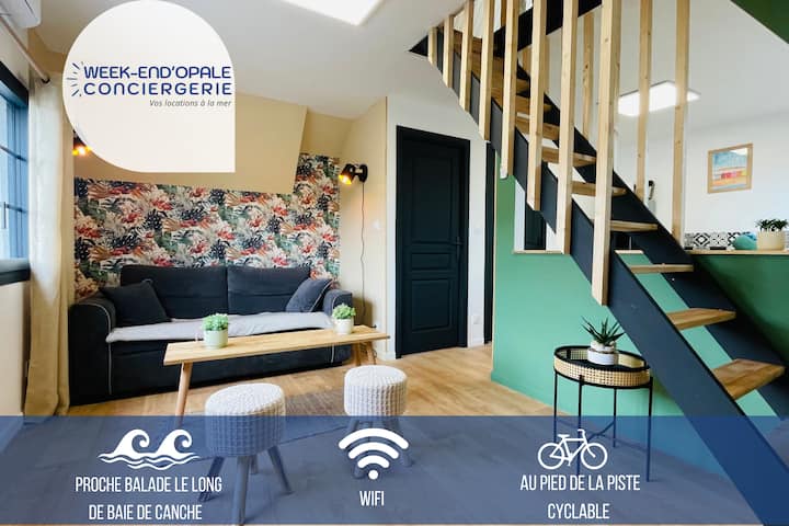 Appartement La Cabane De La Baie. - Étaples
