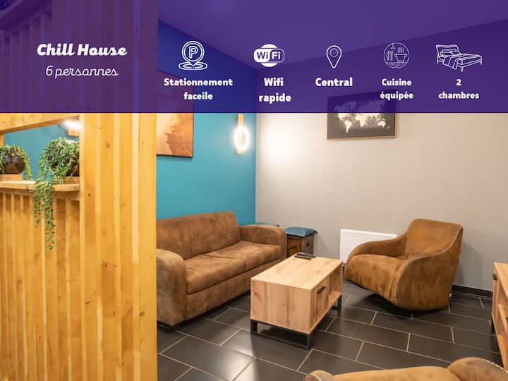 Le Chill House Centre Ville - Bourg-en-Bresse