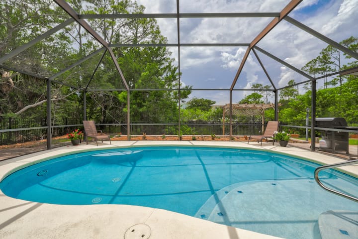 Beachy Island Retreat*heated Pool*loves Pets*fence - St. Augustine Beach