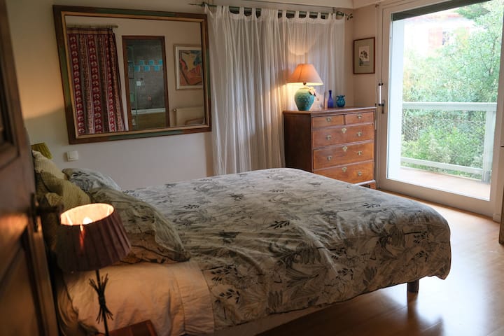 Chambre Lumineuse Avec Balcon - Biarritz