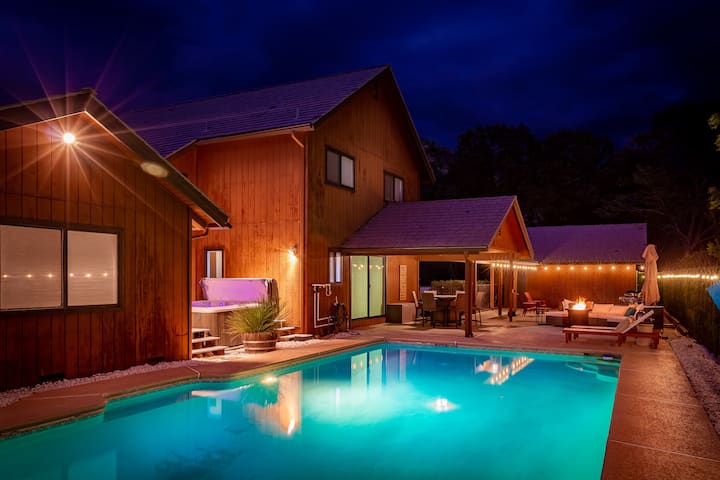Meadow Cabin~family/pool & Hot Tub/national Park - Three Rivers, CA