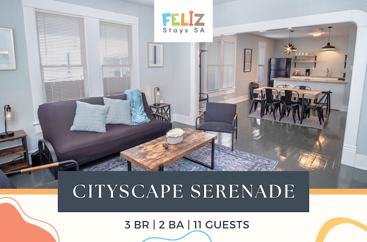 Cityscape Serenade - A Feliz Stays Home - Highland Park - San Antonio